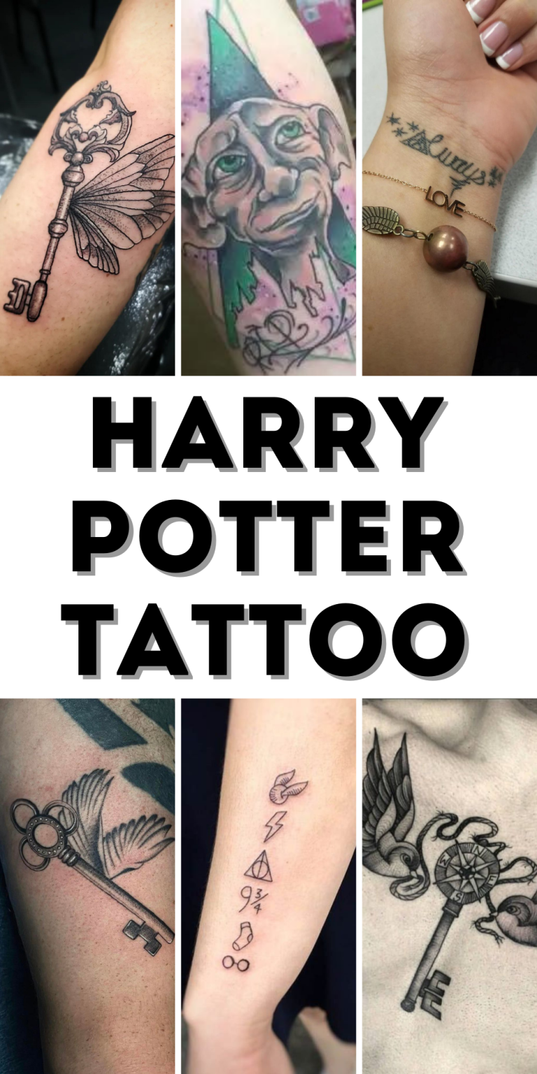 Harry Potter Tattoo Ideas: Unique, Minimalist Designs for Men Featuring ...