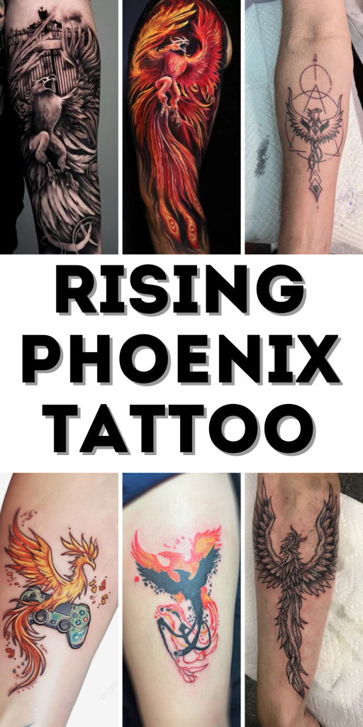 Rising Phoenix Tattoo Designs: Symbolic Ideas for Men and Feminine Back ...
