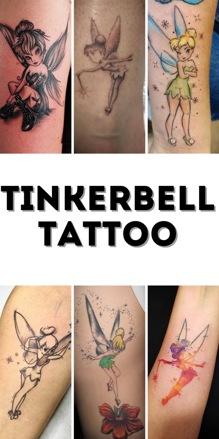 Stunning Tinkerbell Tattoo Ideas for Women: From Minimalist Designs to Colorful Disney Art