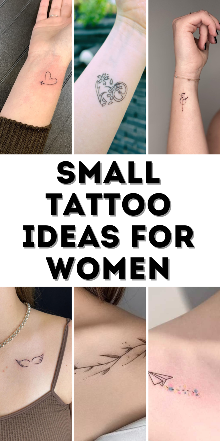 Unique and Meaningful Small Tattoo Ideas for Women: Simple Black ...