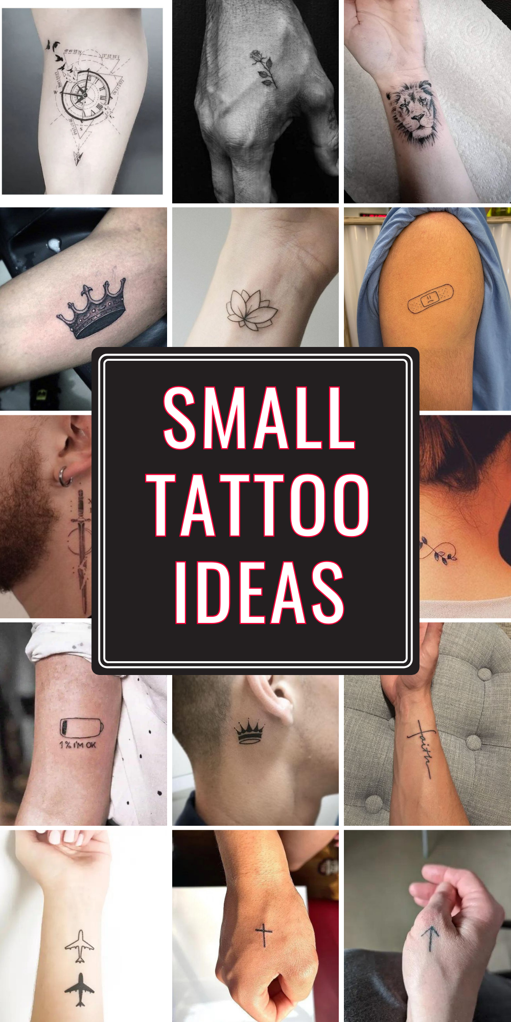 Meaningful Small Tattoo Ideas for Men and Women: Subtle Designs with ...