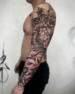 Creative Tattoo Sleeve Filler Ideas for Men and Women: Traditional ...
