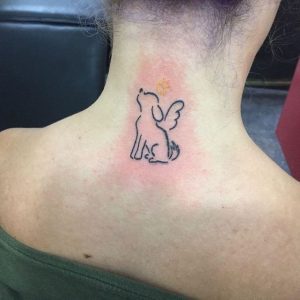 Minimalist Dog Tattoo Ideas: Line Drawings for Schnauzers, Shih Tzus ...