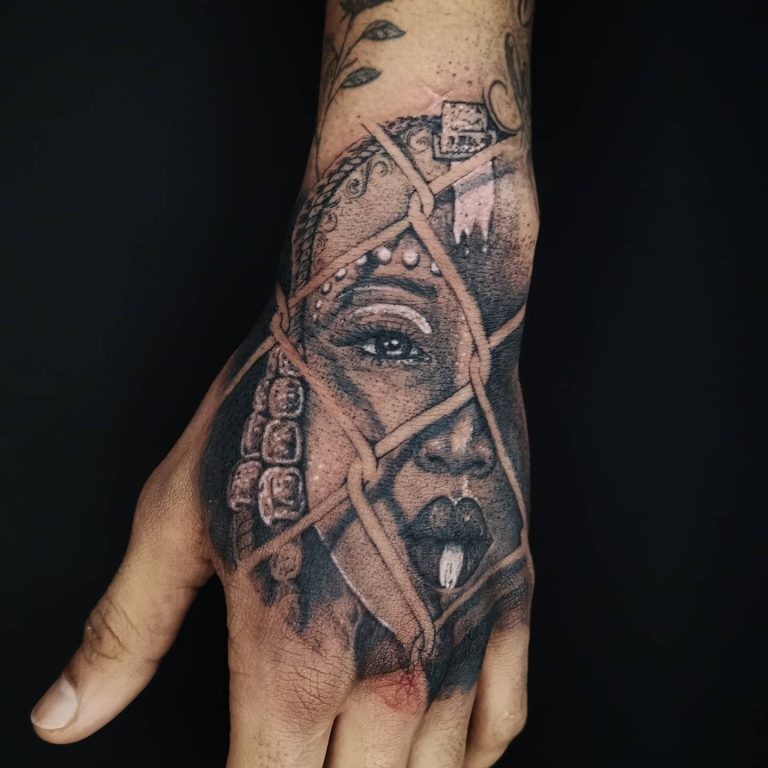 Powerful African Queen Tattoos Celebrating Goddesses, Black Woman Art ...