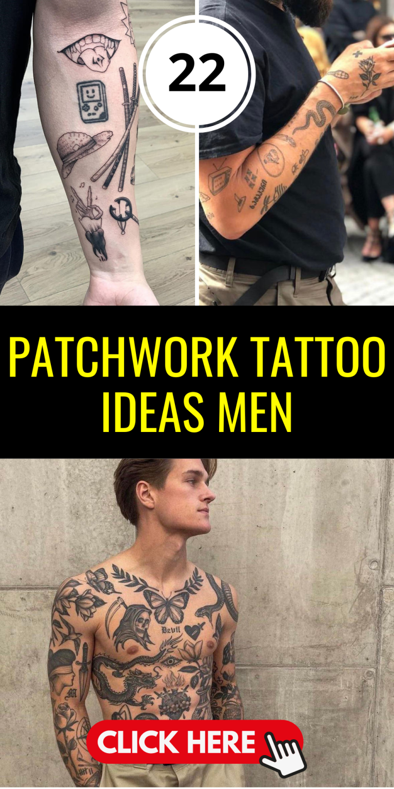 Exploring Patchwork Tattoo Ideas for Men: A Visual Guide