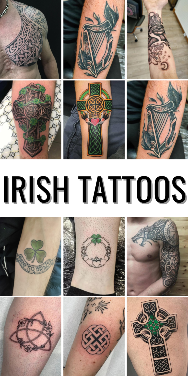 Unique Irish Tattoos for Men and Women: Celtic Symbols, Meaningful ...