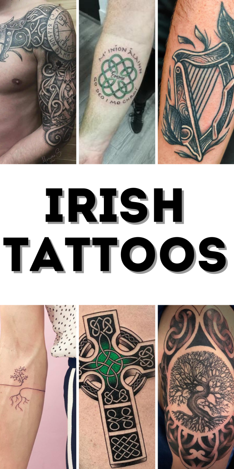 Unique Irish Tattoos for Men and Women: Celtic Symbols, Meaningful ...