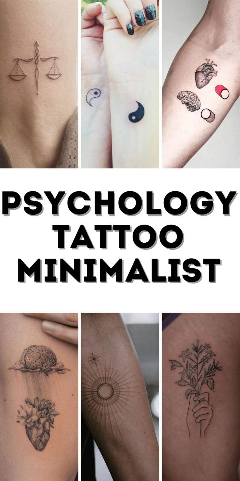 Minimalist Psychology Tattoos: Symbols of Mind and Balance