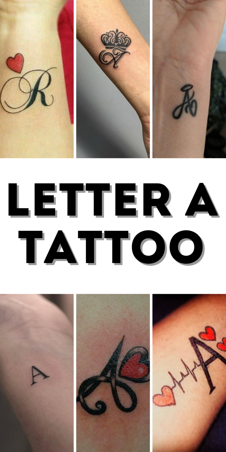 Exploring the Art of Letter A Tattoos: Simple to Regal Designs
