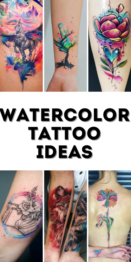 Explore Unique Watercolor Tattoo Ideas for Men and Women