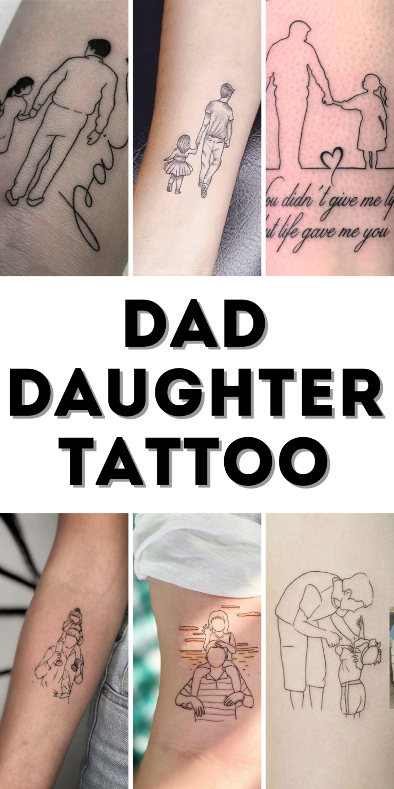 Heartfelt Dad Daughter Tattoos: Capturing Family Bonds in Ink