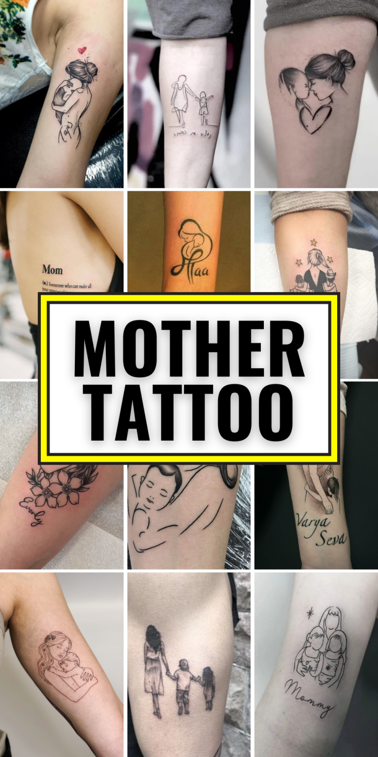 Meaningful Mother Tattoo Ideas for Men: Unique Designs Celebrating the ...