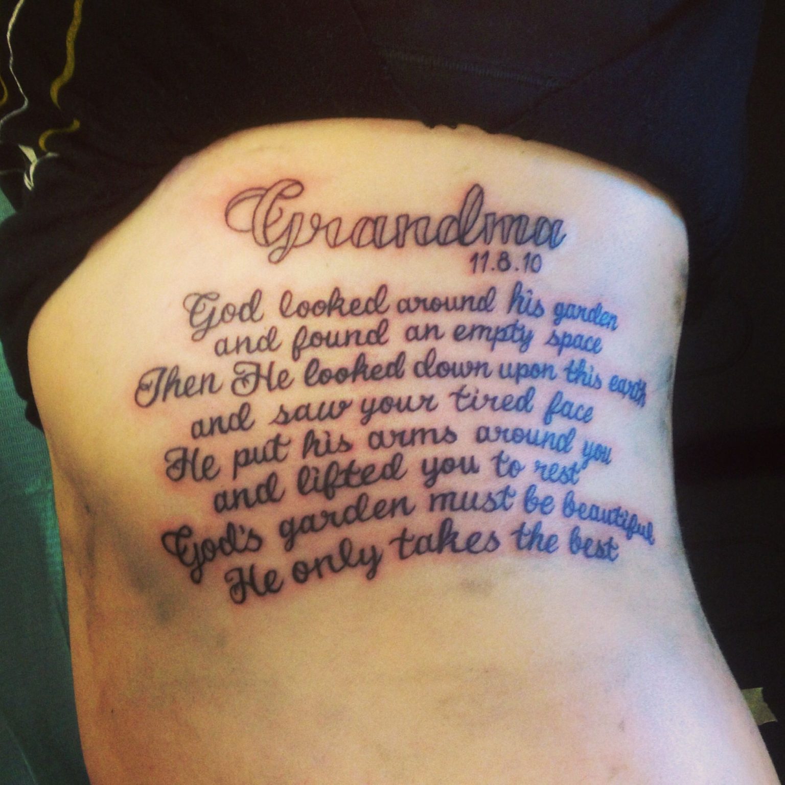 Memorial Tattoo Quotes: Honoring Lost Loved Ones Through Artful Ink