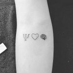 Minimalist Psychology Tattoos: Symbols of Mind and Balance