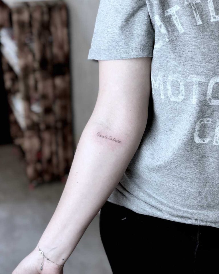 Unique Signature Tattoo Ideas for Men: Memorial Designs, Family ...