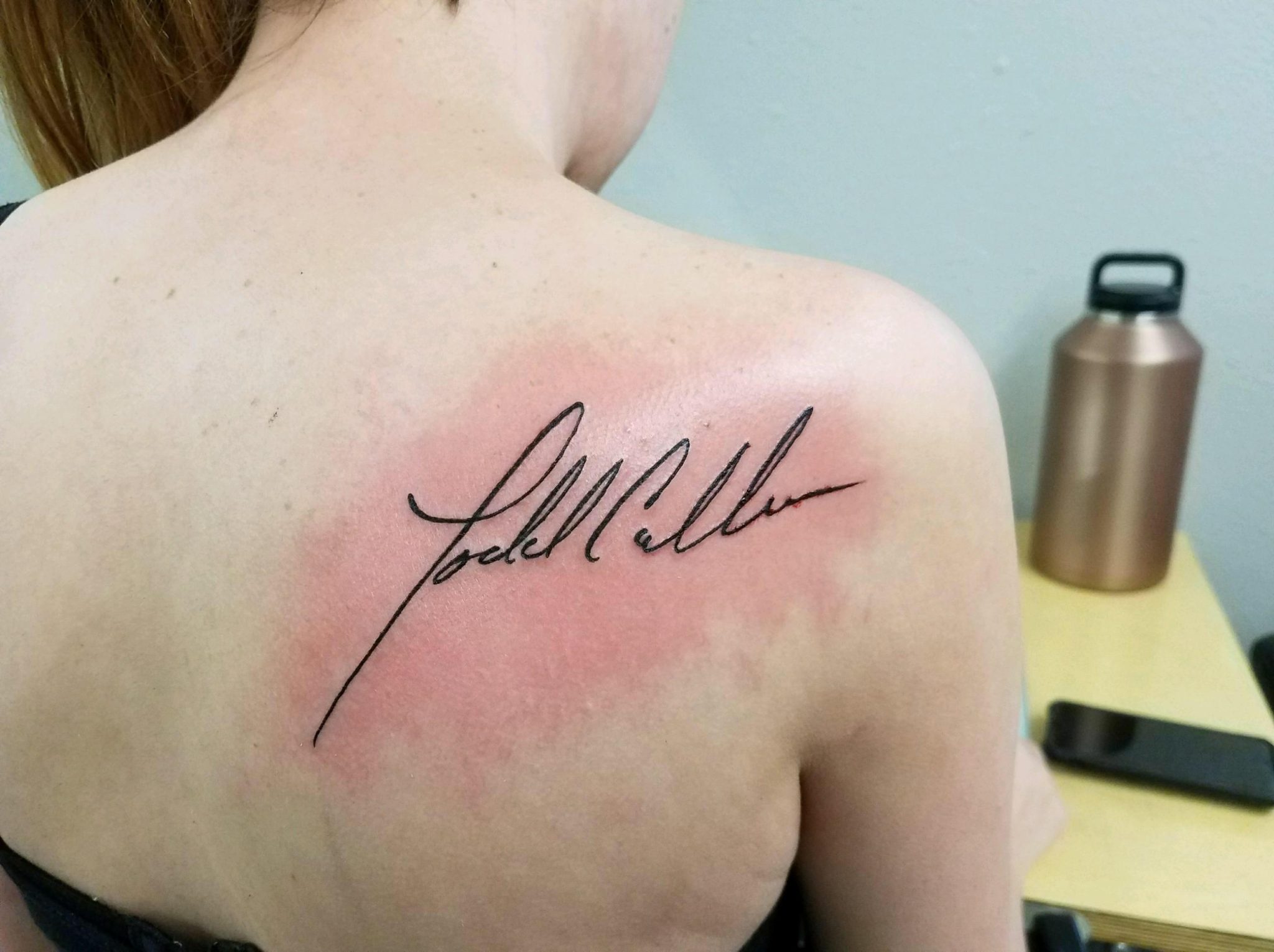 Unique Signature Tattoo Ideas for Men: Memorial Designs, Family ...