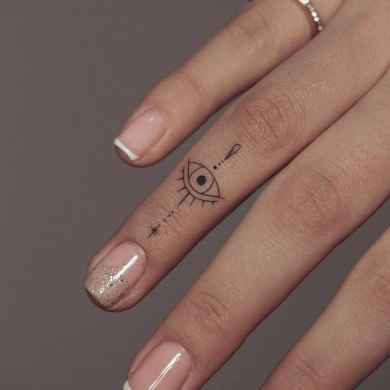 Exploring Small Evil Eye Tattoos: Symbols of Protection and Beauty