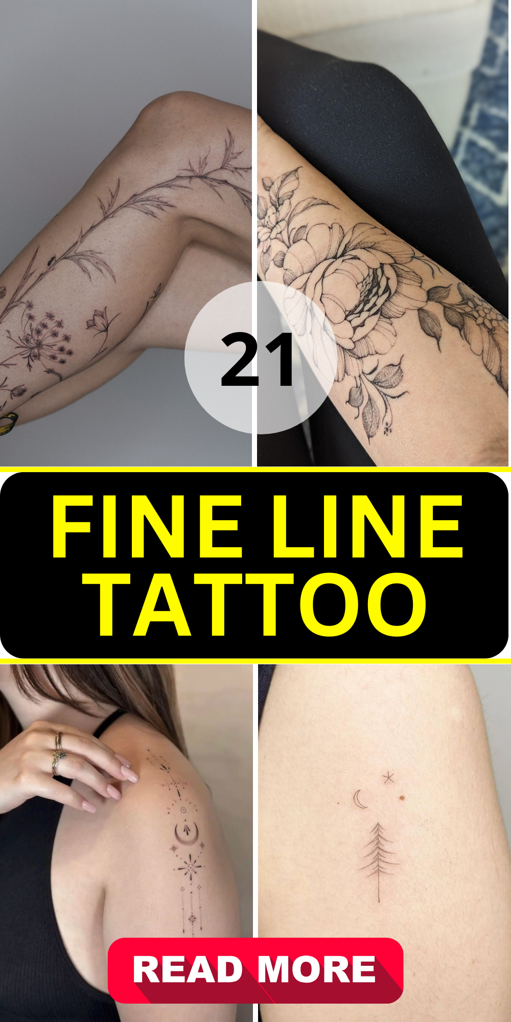 Fine Line Tattoo Ideas for Men and Women: Dainty, Meaningful, and ...