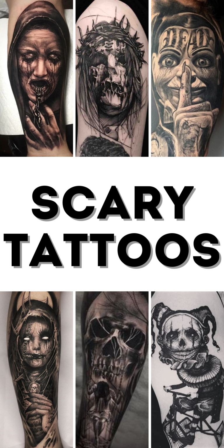 Dark Art Tattoo Ideas For Men And Women Haunting Designs From Skulls