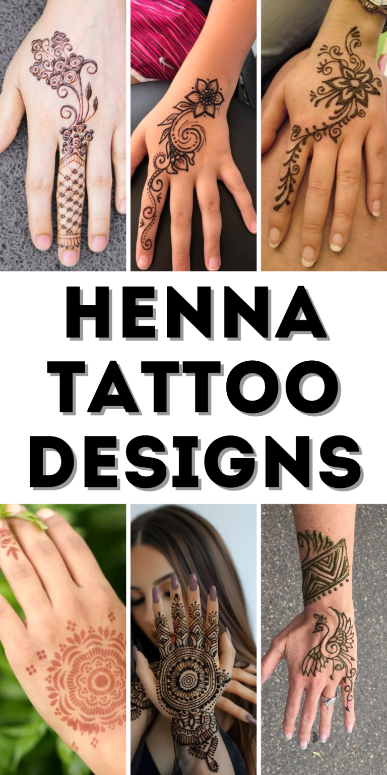 Stunning Henna Tattoo Designs for Hands and Arms Simple Elegant Ideas ...