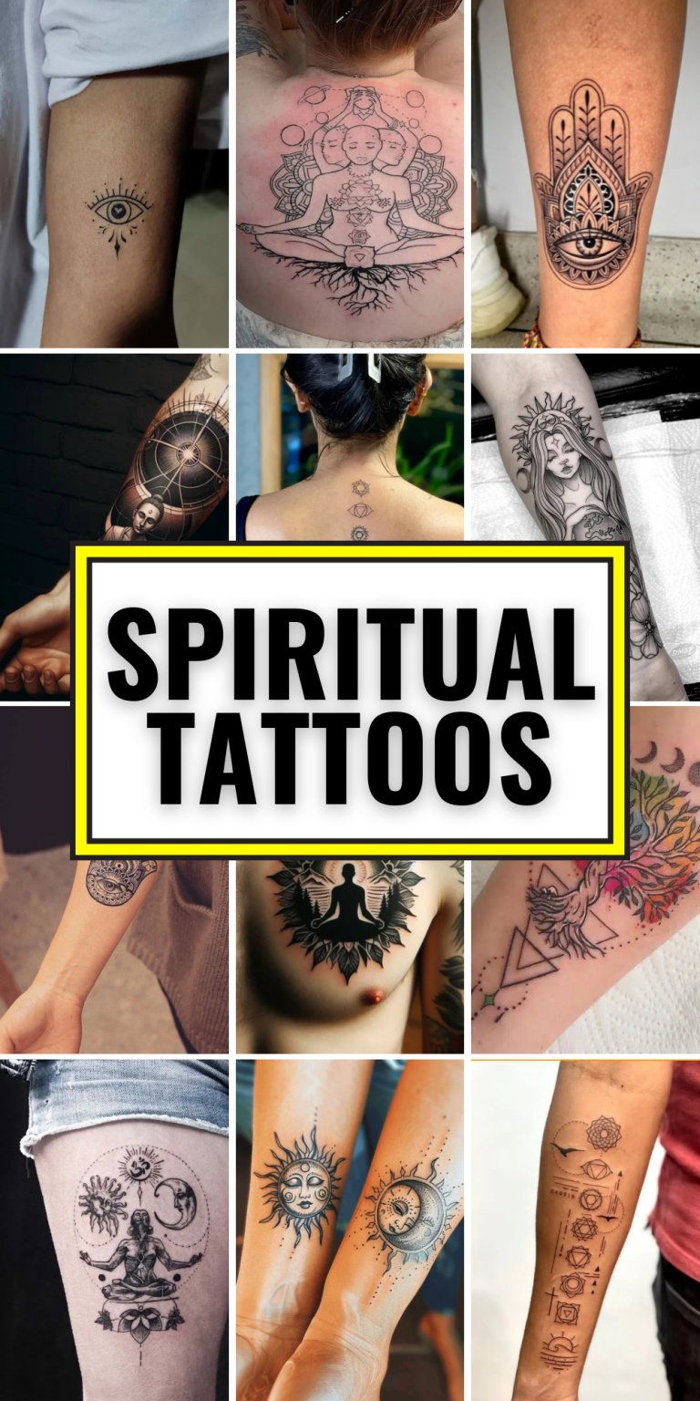 Spiritual Tattoo Ideas and Designs for Women and Men: Meaningful ...