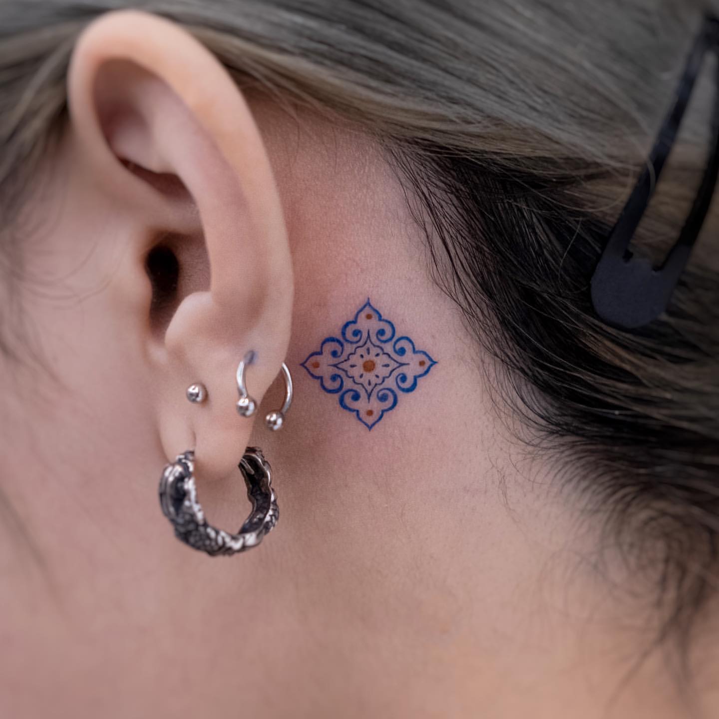 Behind the Ear Tattoo Ideas for Men and Women: Small, Unique, and ...