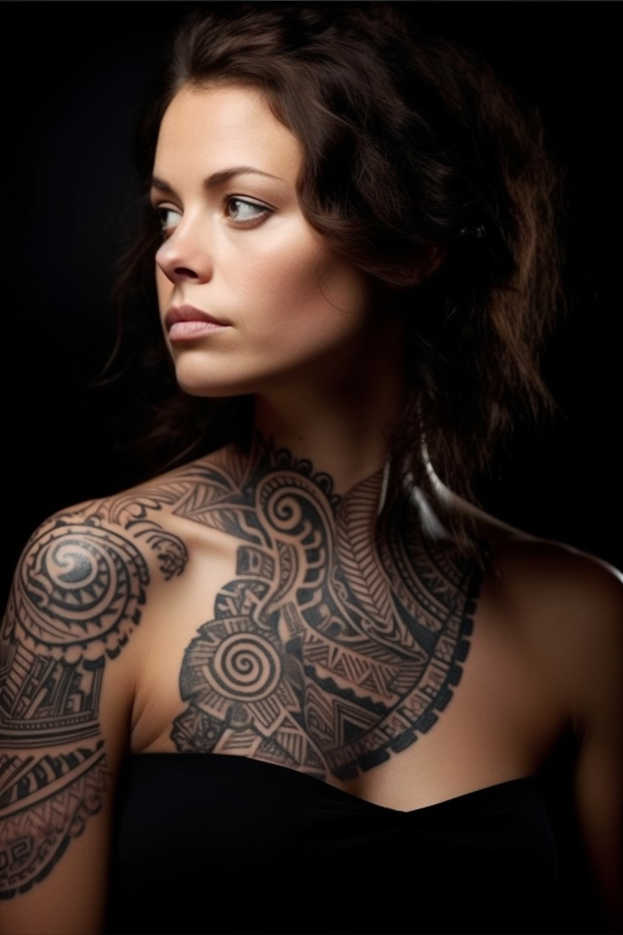 Polynesian Tattoos for Women: Meaningful Leg, Thigh, and Arm Sleeve ...