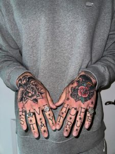 Bold Hand Tattoo Ideas for Men: Aesthetic and Unique Designs Featuring ...
