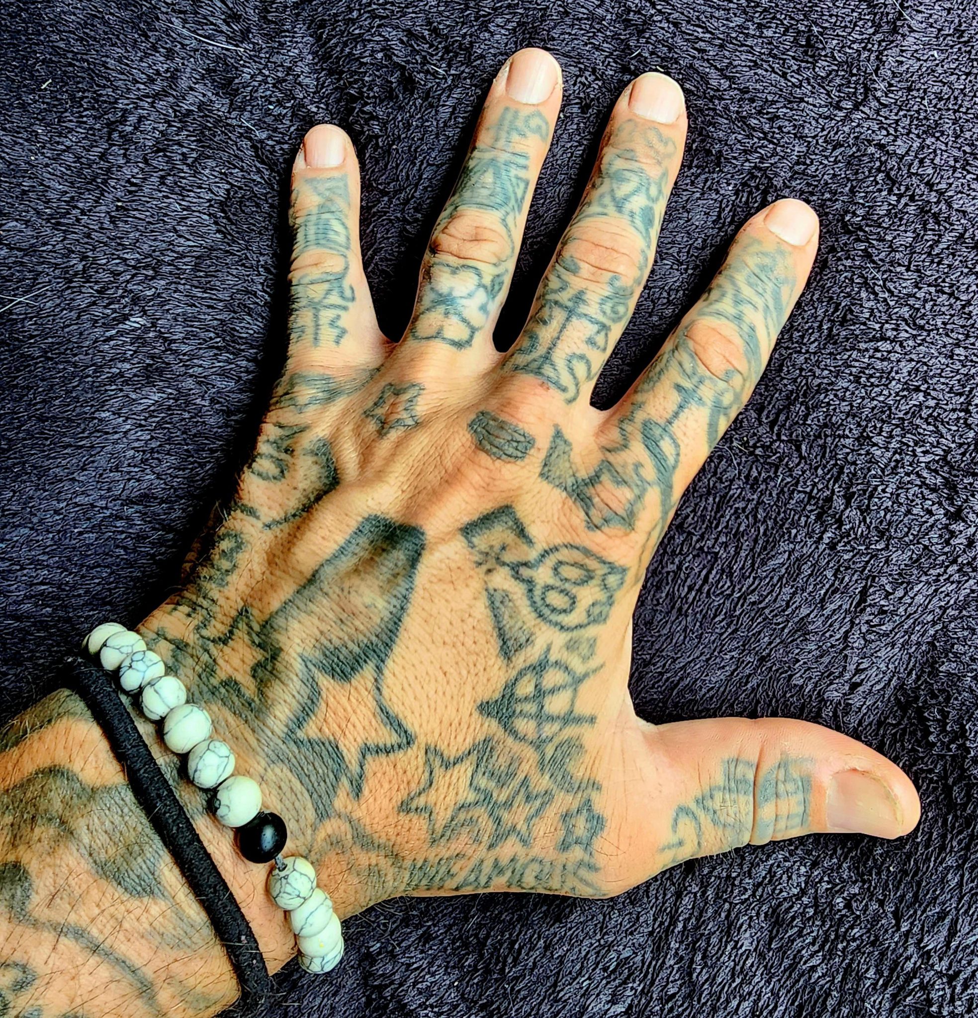 Bold Hand Tattoo Ideas for Men: Aesthetic and Unique Designs Featuring ...