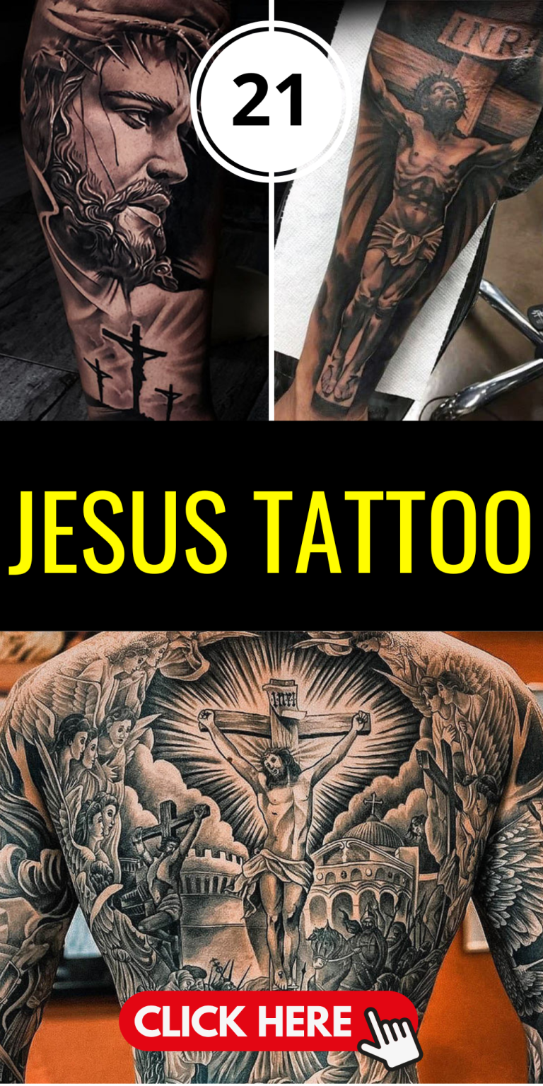 Stunning Jesus Tattoo Ideas for Men and Women: Inspiring Forearm, Back ...