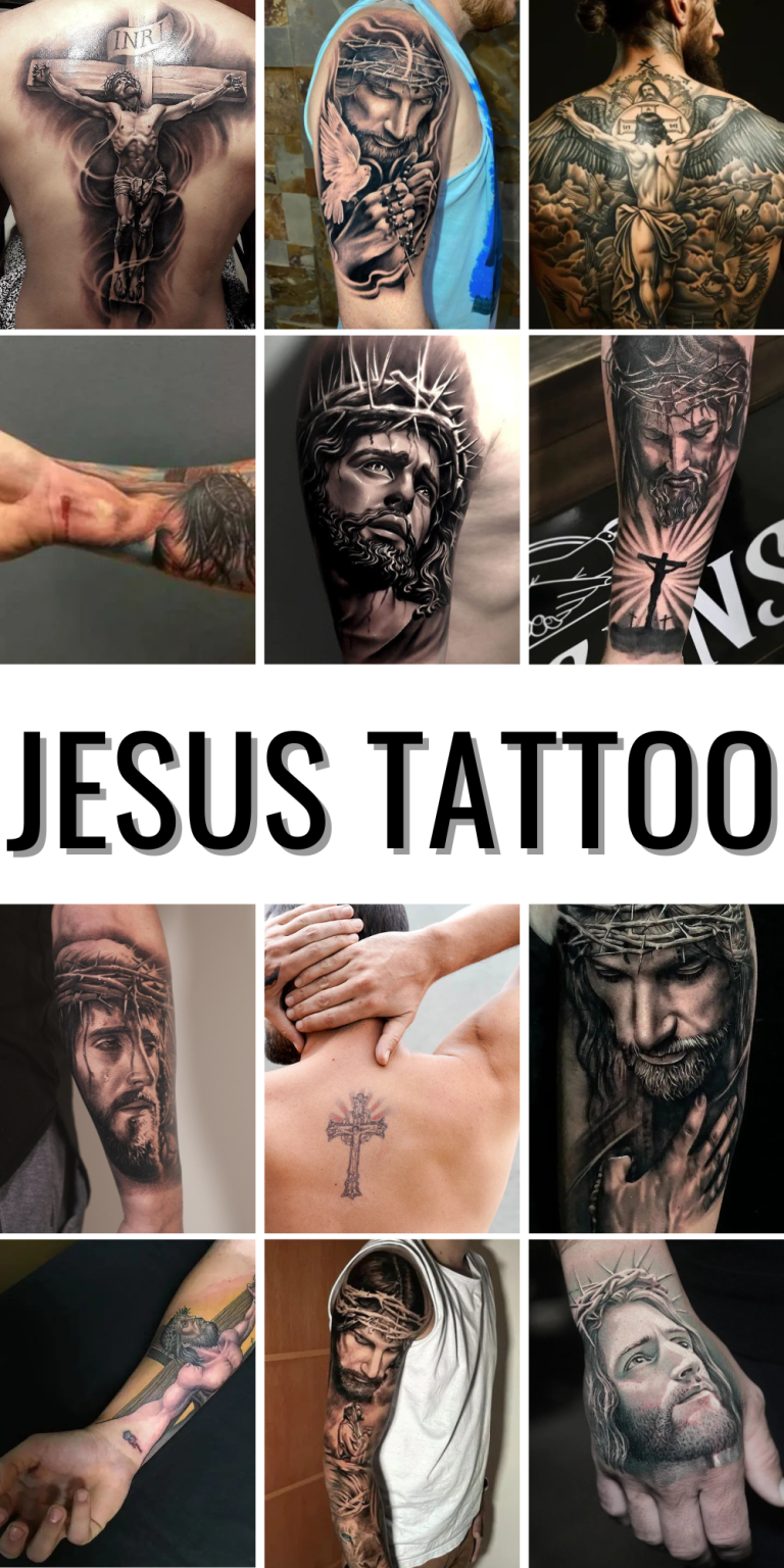 Stunning Jesus Tattoo Ideas for Men and Women: Inspiring Forearm, Back ...
