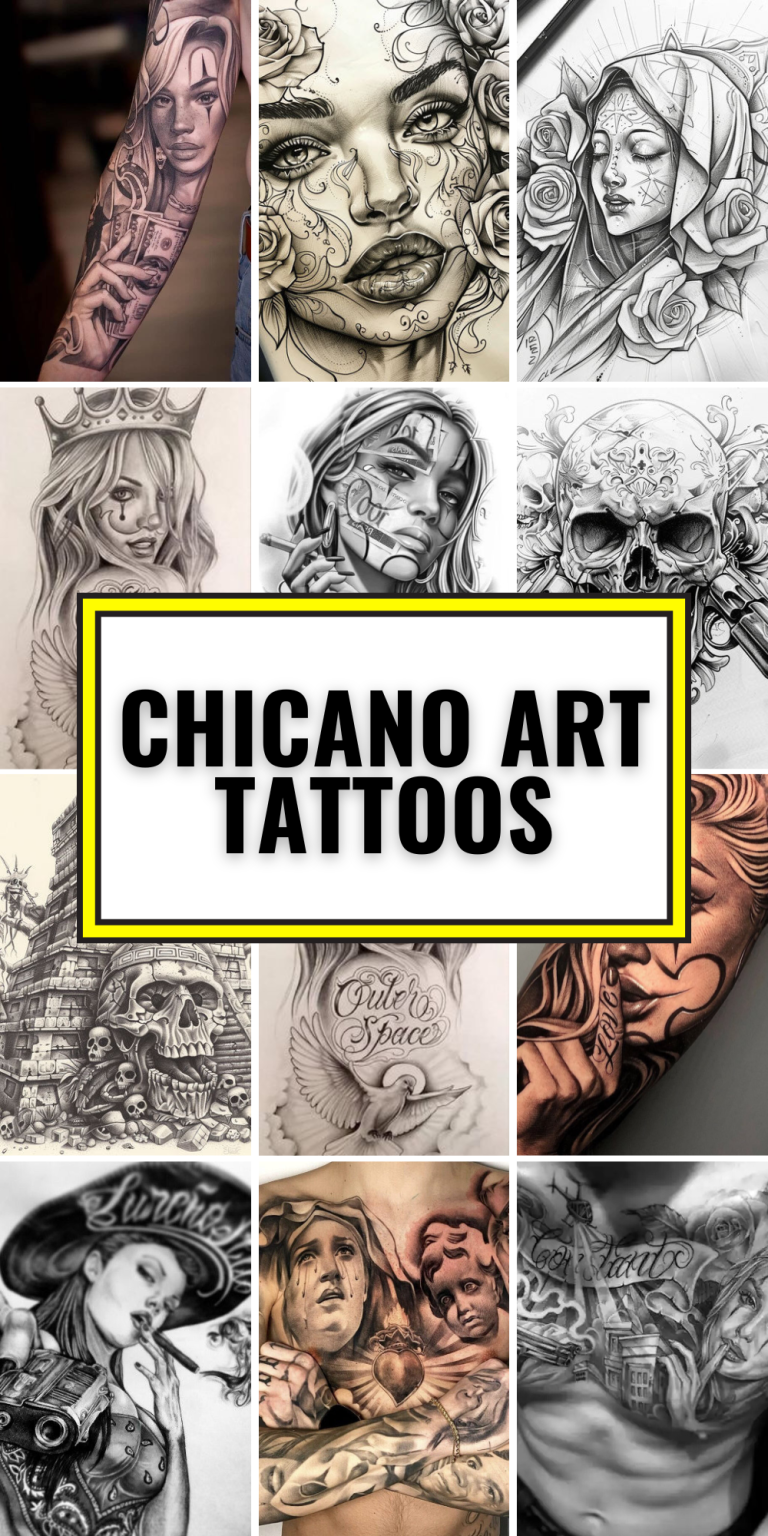 Chicano Art Tattoos: Bold Sleeve Designs, Gangsters Women, Beautiful ...