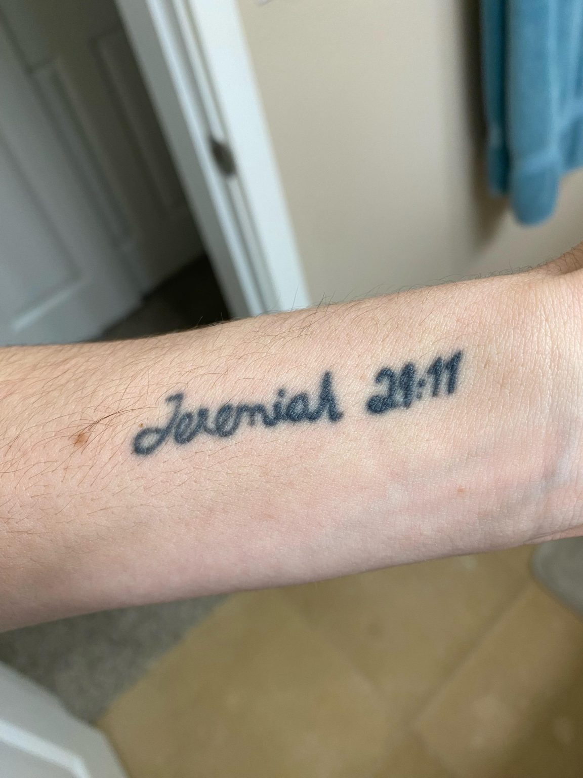 Inspirational Jeremiah 29:11 Tattoo Ideas with Beautiful Fonts and ...