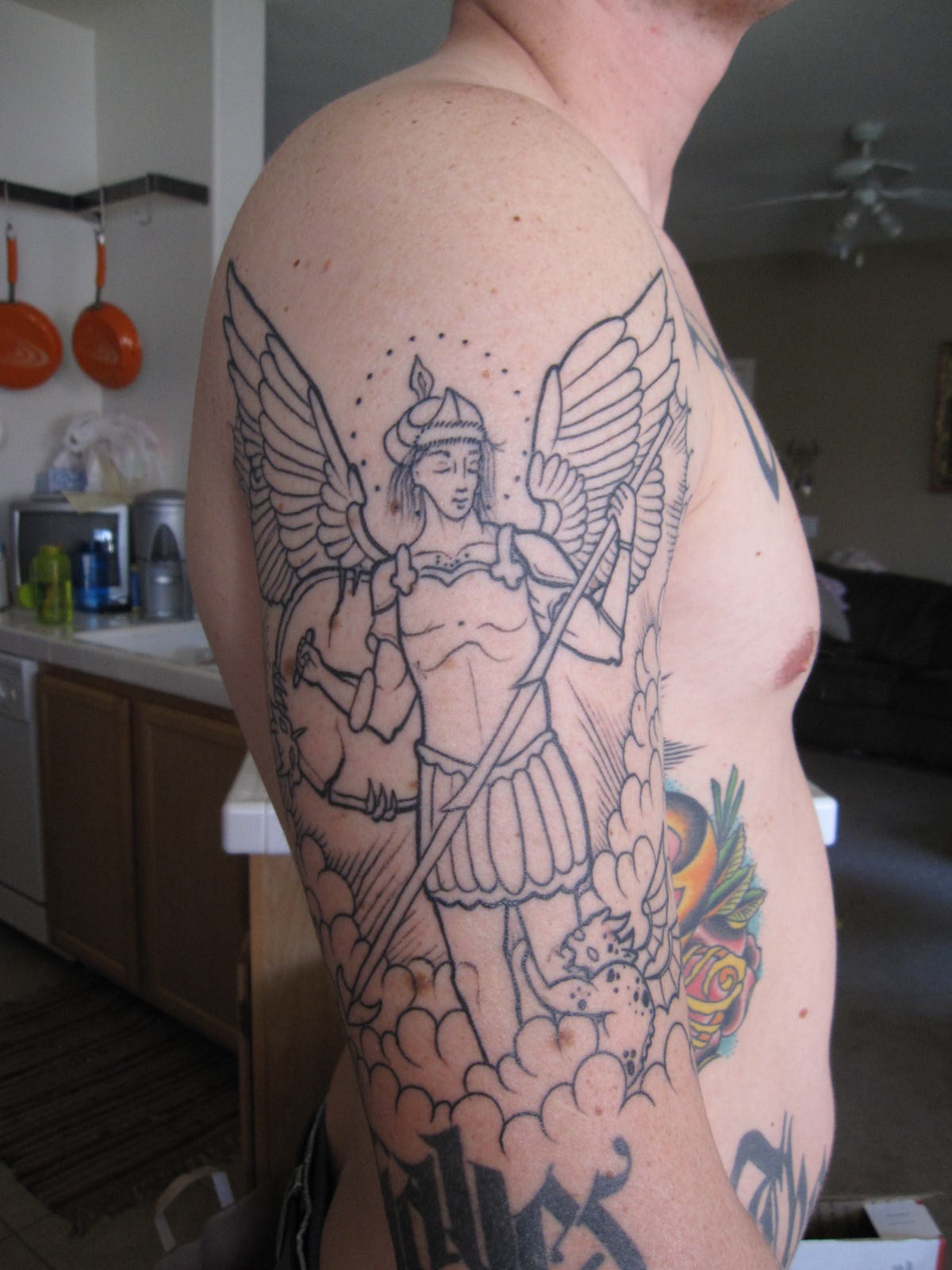 Captivating Angel Tattoo Designs for Men and Women: Guardian, Cherub ...