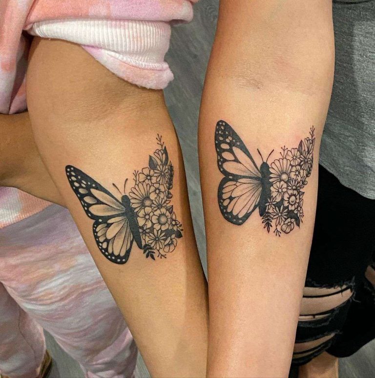 Butterfly Tattoo Designs for Women: Dainty, Fine Line, and Unique Ideas ...