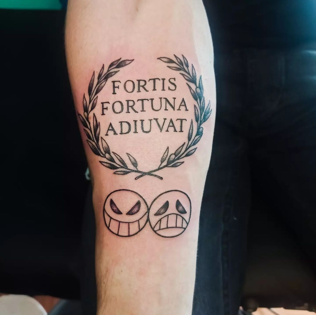Fortis Fortuna Adiuvat Tattoo Ideas and Meaningful Designs for Arms ...
