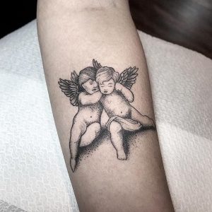 Baby Angel Tattoo Ideas for Men and Women: Designs, Sketches, and ...