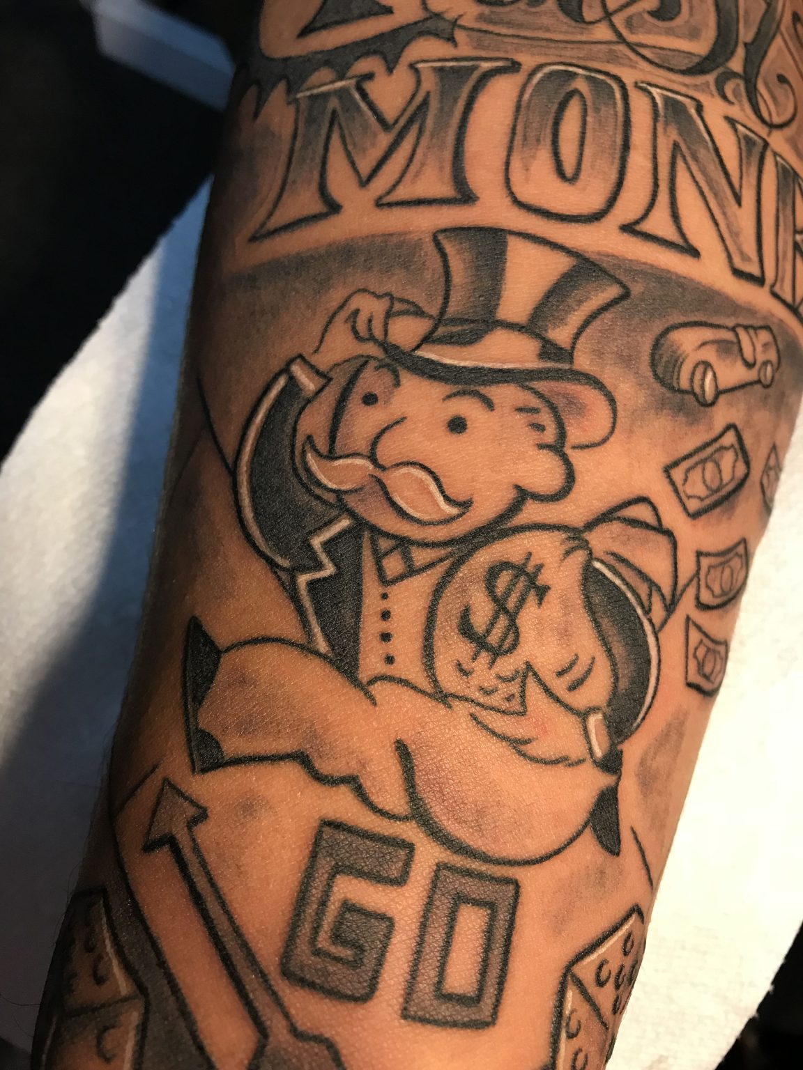 Monopoly Man Tattoo Design Ideas for Sleeves, Hand, and Unique Stencil ...