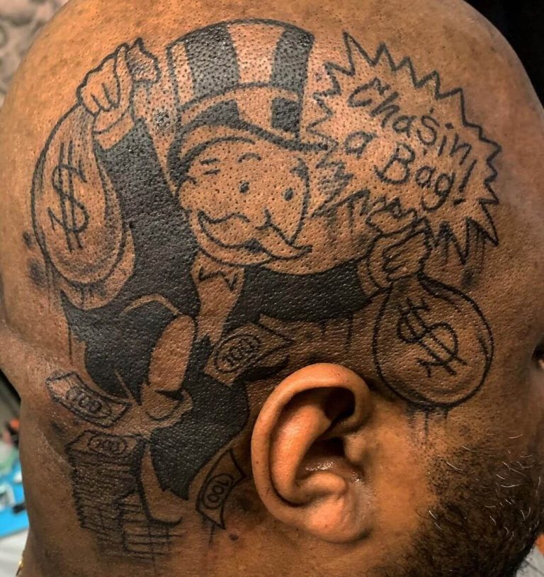 Monopoly Man Tattoo Design Ideas for Sleeves, Hand, and Unique Stencil ...