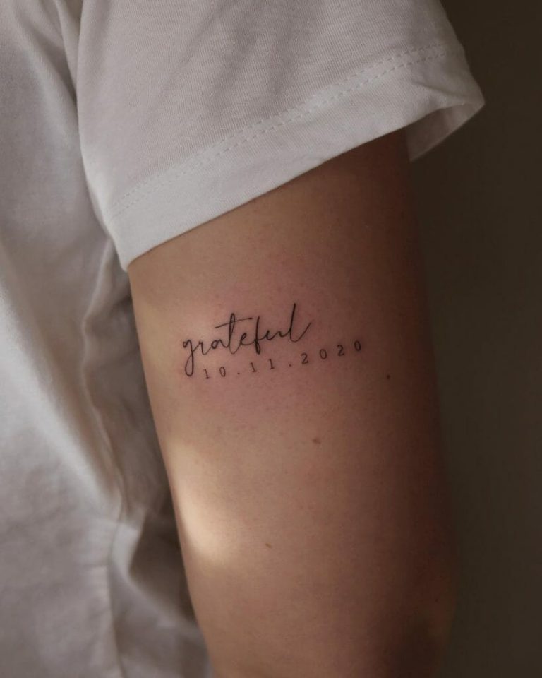 Creative Birth Date Tattoo Ideas for Men and Women: Unique Designs with ...