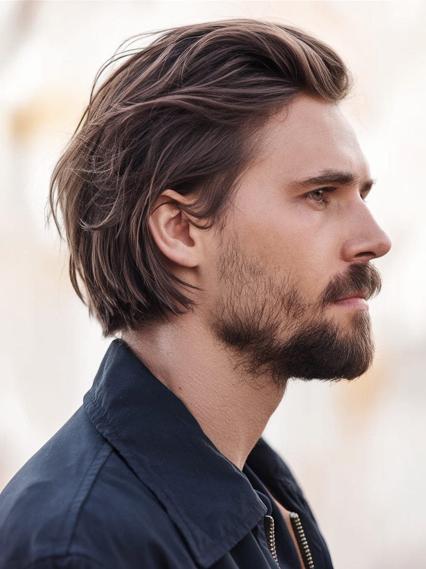 Medium Length Haircut For Men 2025: 27 Best Styles For Wavy, Straight ...