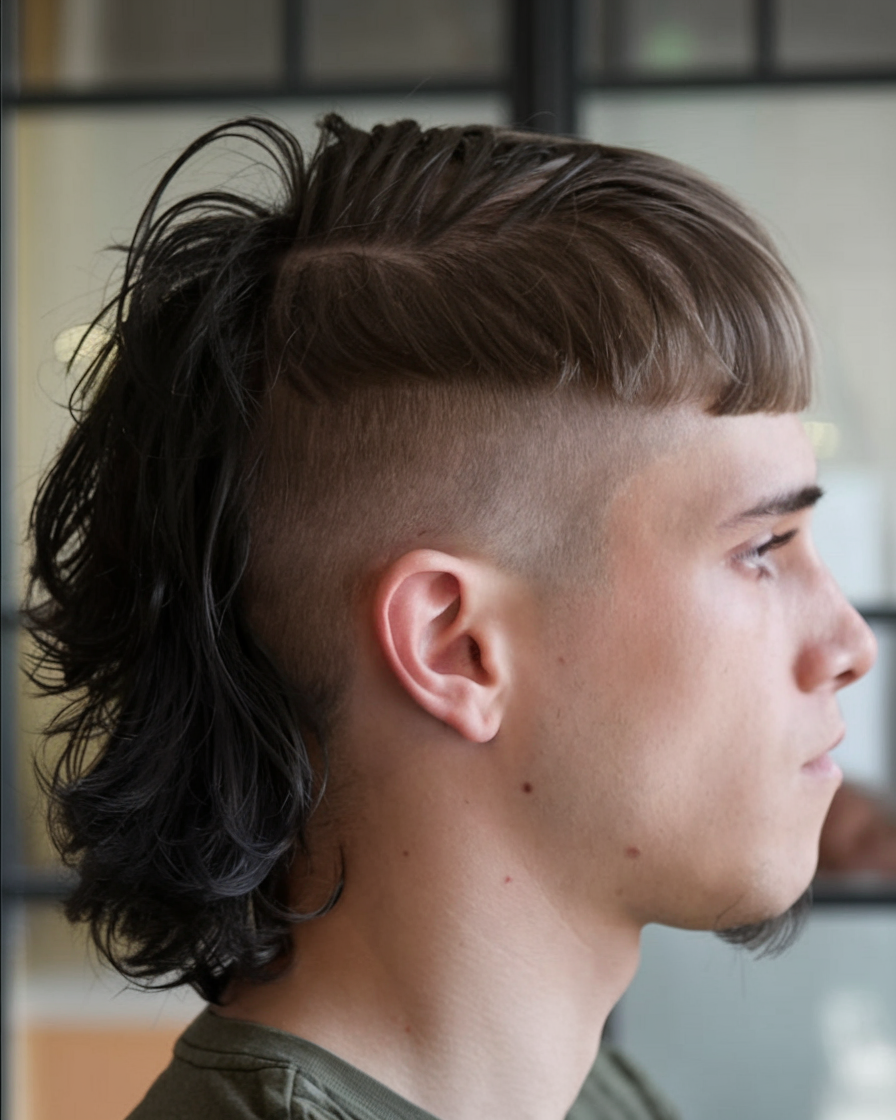 Taper Mullet For Men 2025: 23 Haircut Ideas For Curly, Straight, Long ...