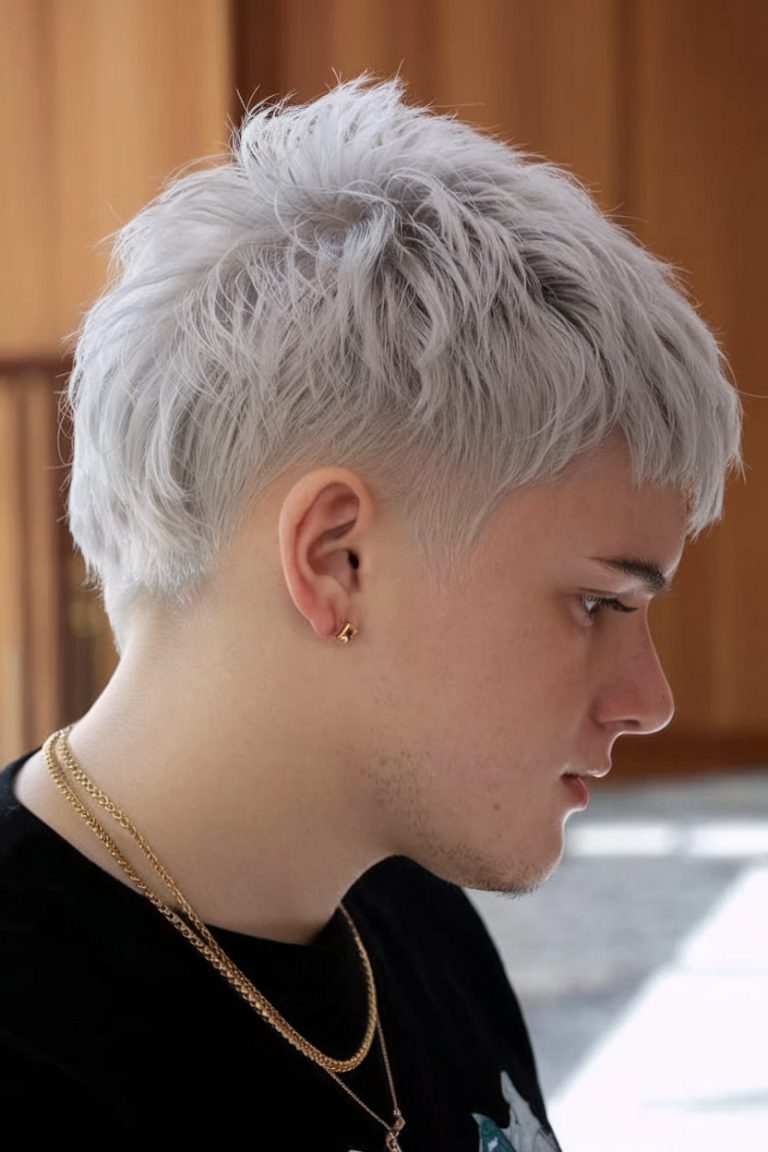 Short Mullet For Mens 2025: 21 Ideas Including Fade, Shaved Sides, Wolf ...