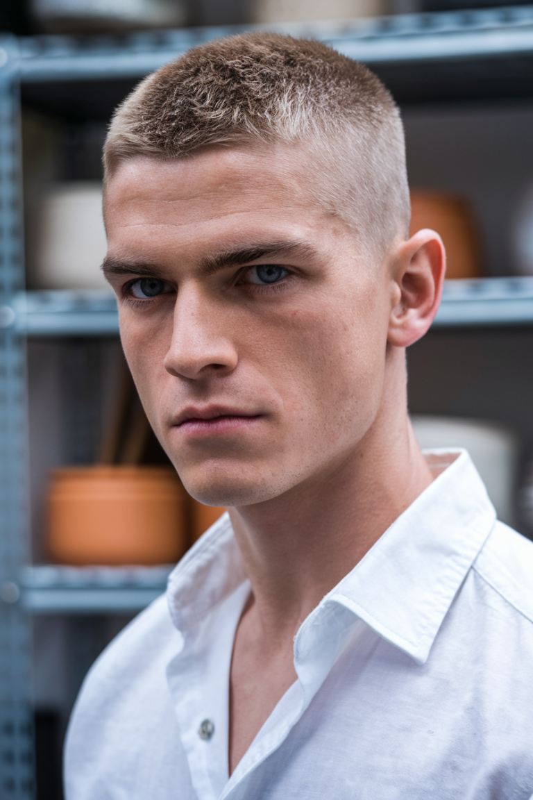 Buzz Cut For Men 2025: 23 Ideas With Beard, Fade, Short And Curly ...