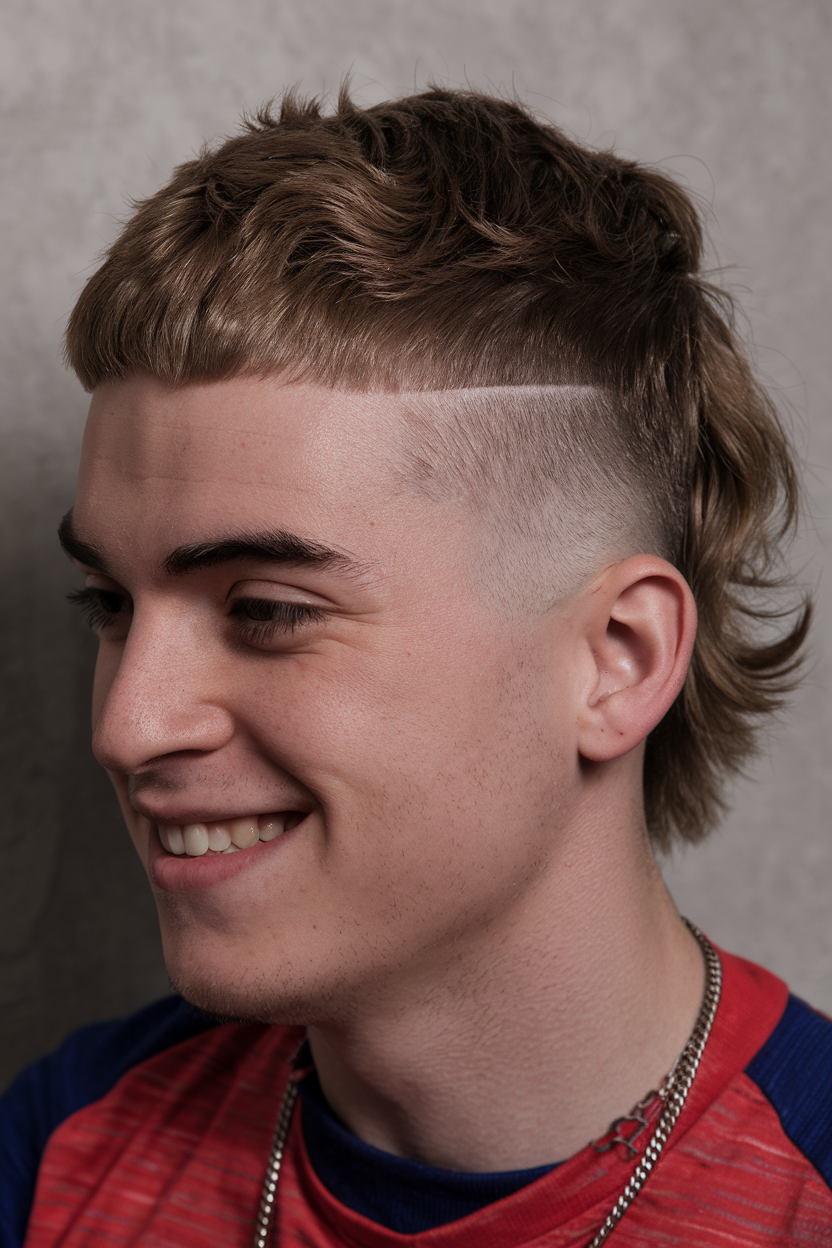 Taper Mullet For Men 2025: 23 Haircut Ideas For Curly, Straight, Long ...