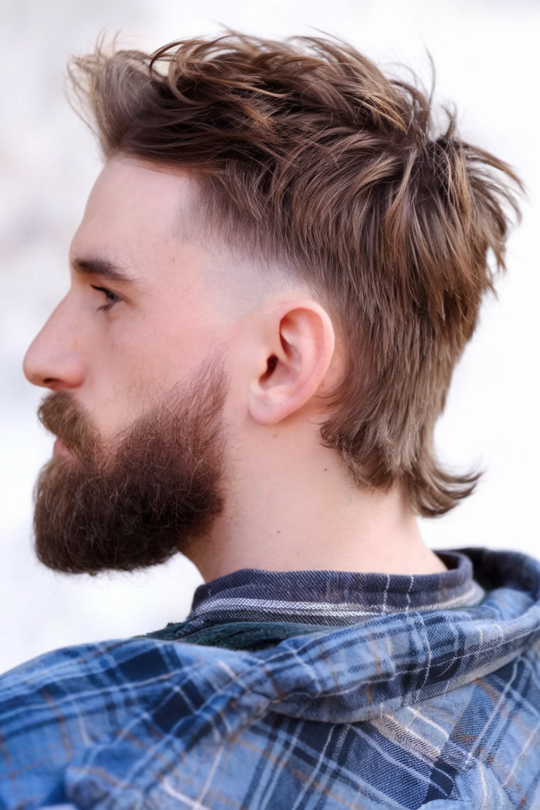 Taper Mullet For Men 2025: 23 Haircut Ideas For Curly, Straight, Long ...