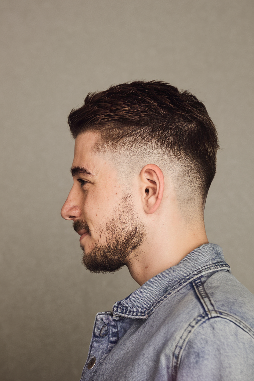 Long Buzz Cut 2025: 23 Trendy Ideas For Men With Fade Styles, Low Taper ...