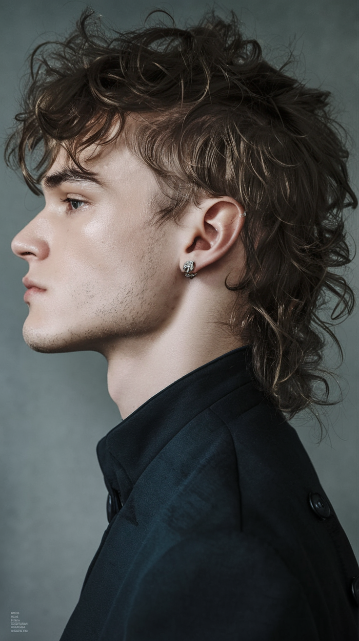 Modern Mullet Fade 2025: 27 Ideas For Men With Beard, Short, Long ...
