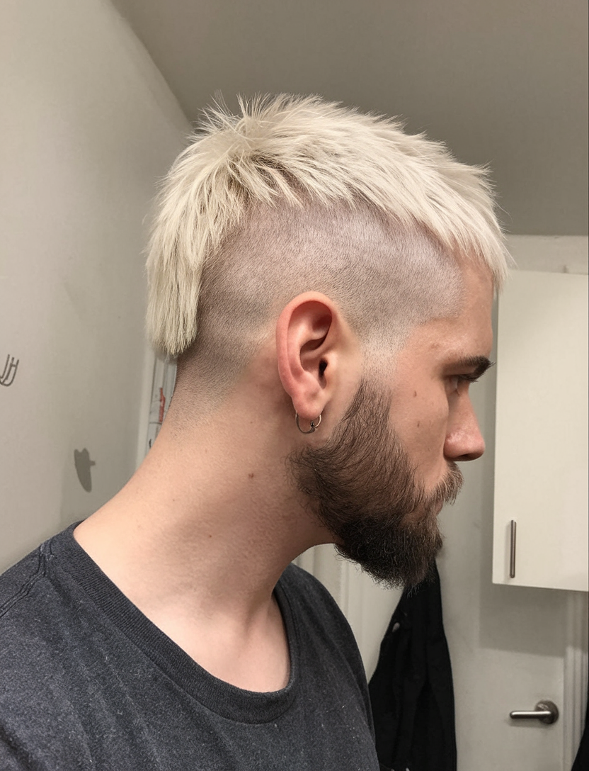 Short Mullet For Mens 2025: 21 Ideas Including Fade, Shaved Sides, Wolf ...