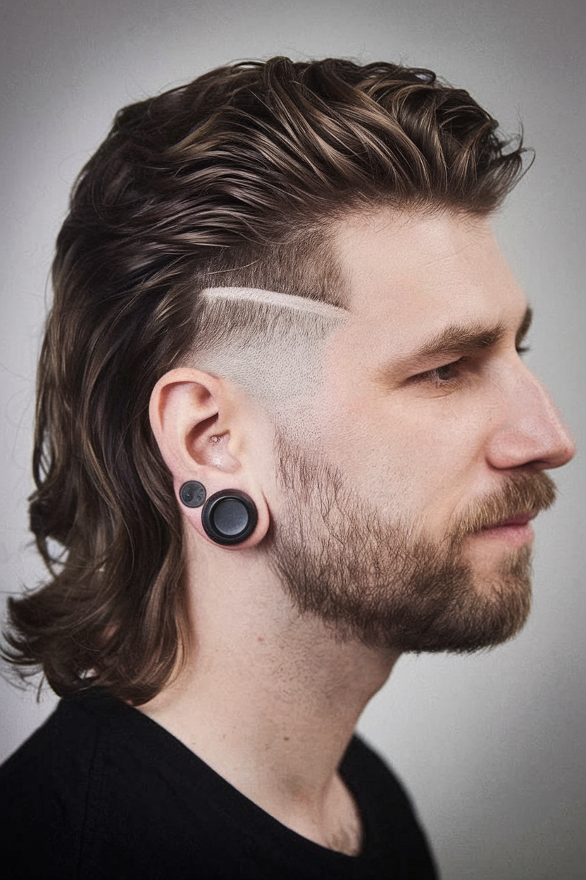 Taper Mullet For Men 2025: 23 Haircut Ideas For Curly, Straight, Long ...